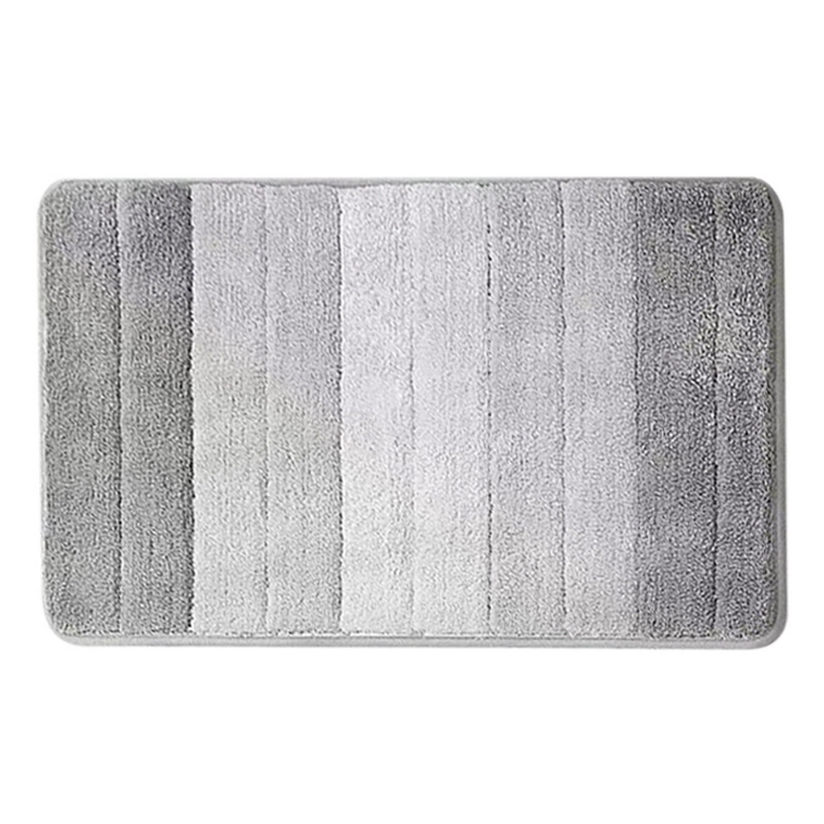 Waroomhouse Super Absorbent Mat Gradient Color Bath Mat Modern Quick ...