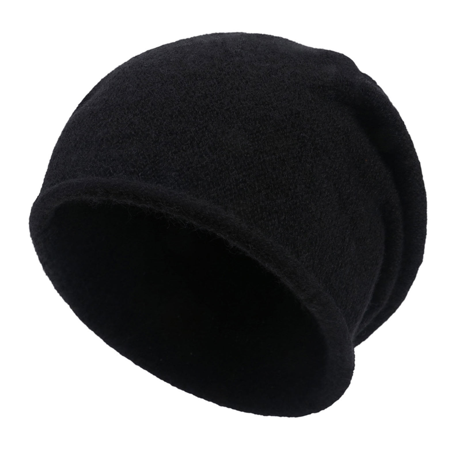 Waroomhouse Thick Winter Hat Warm Wool Hat Women's Knitted Winter Hat ...