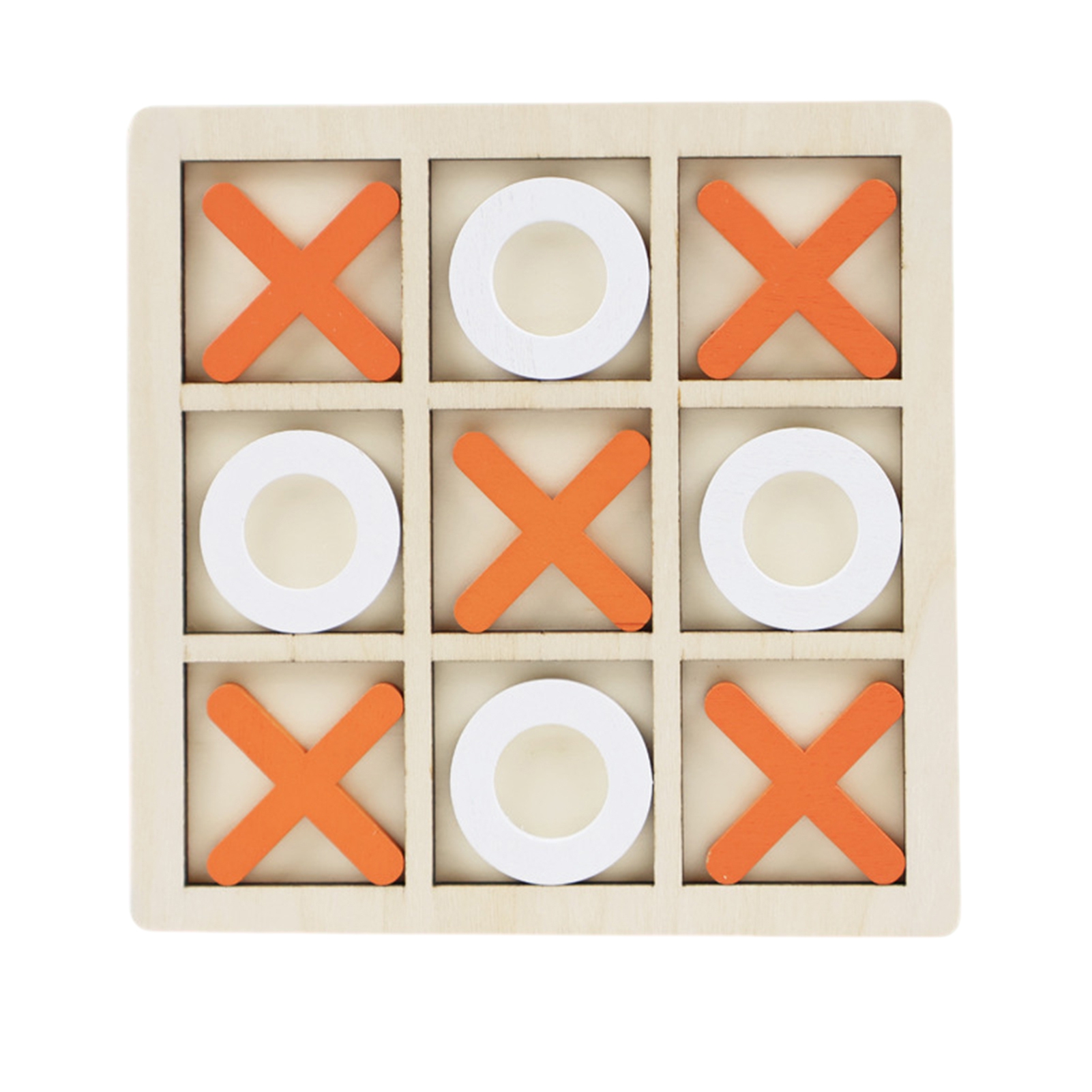 Waroomhouse Toddlers Xo Board Game Wooden Xo Board Game Two Battle for ...