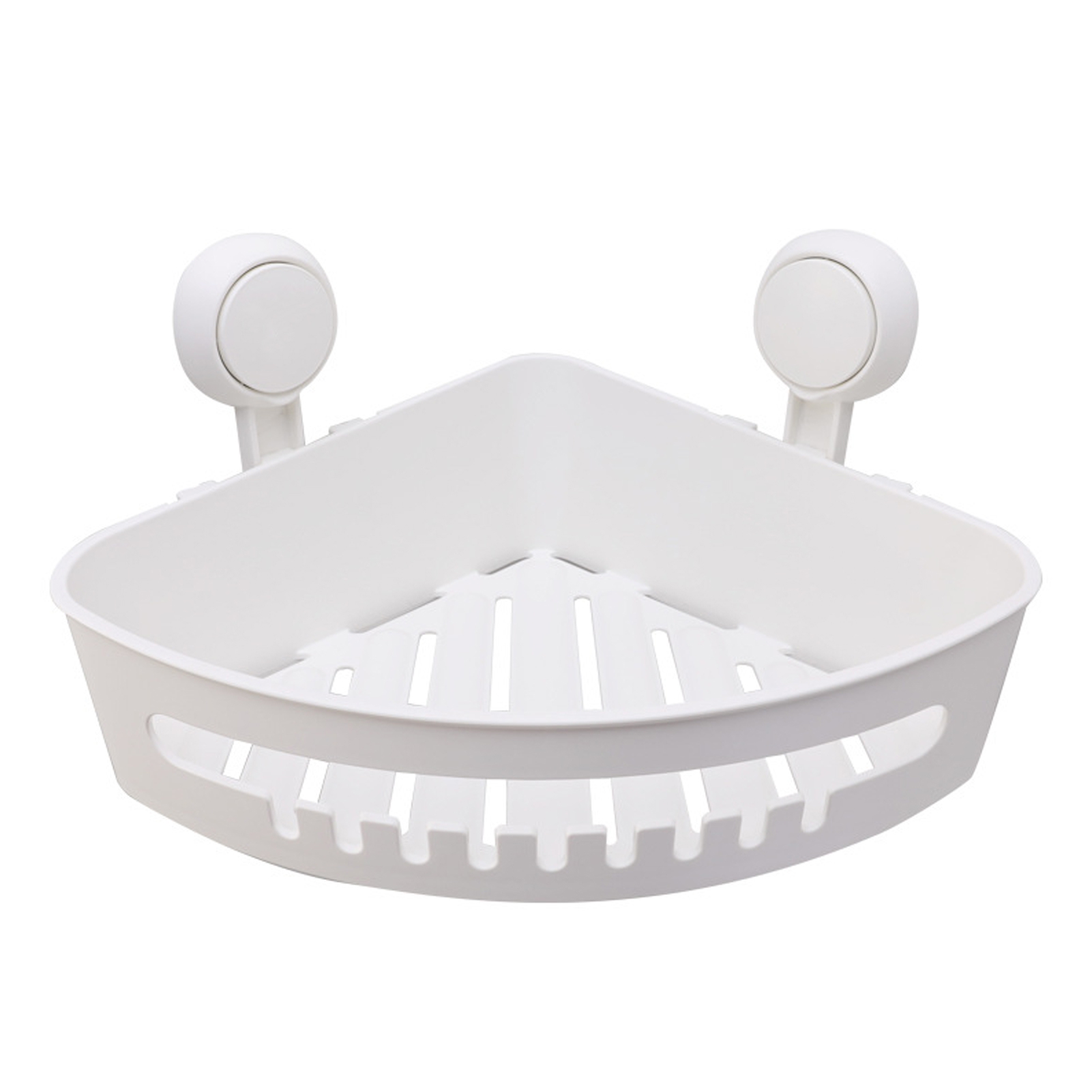 Waroomhouse Vacuum Suction Cup Storage Rack Corner Shower Storage Box ...