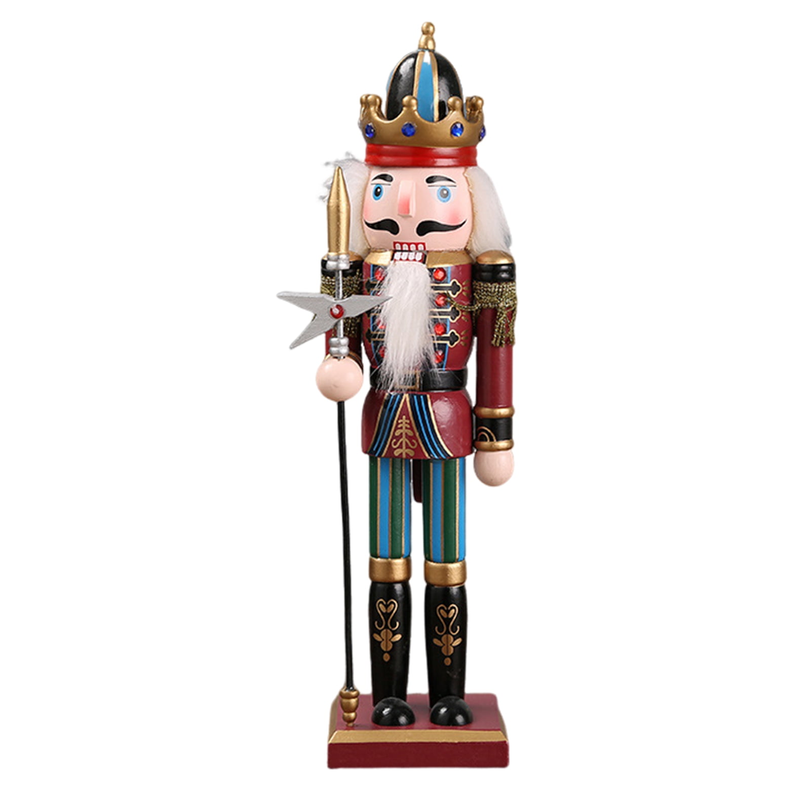 Waroomhouse Versatile Nutcracker Decoration Soldier Nutcracker Figure ...