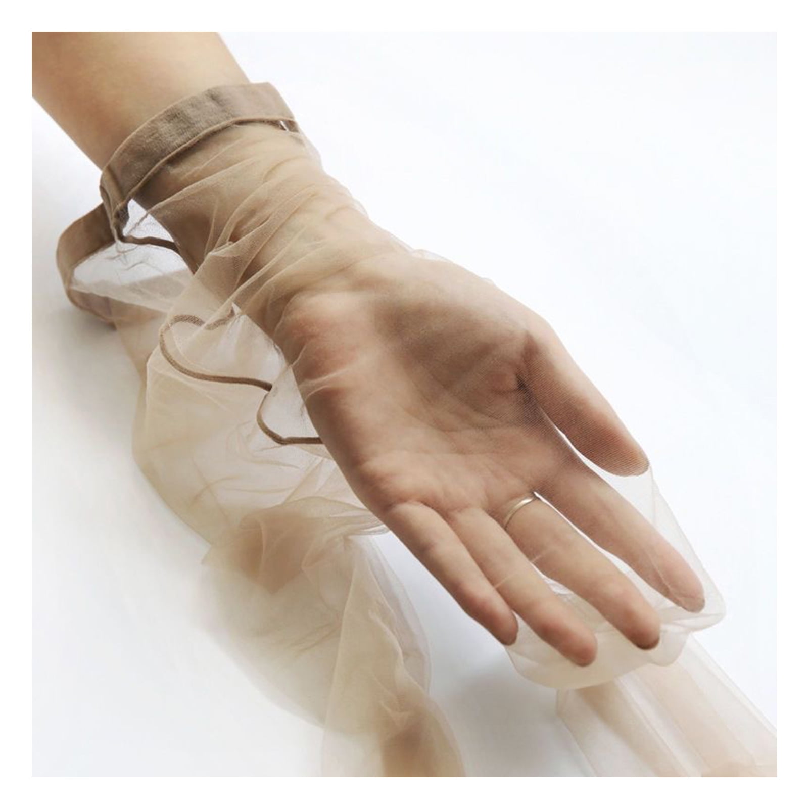 Waroomhouse Women Pantyhose Seamless Ultrathin Transparent Solid Color ...