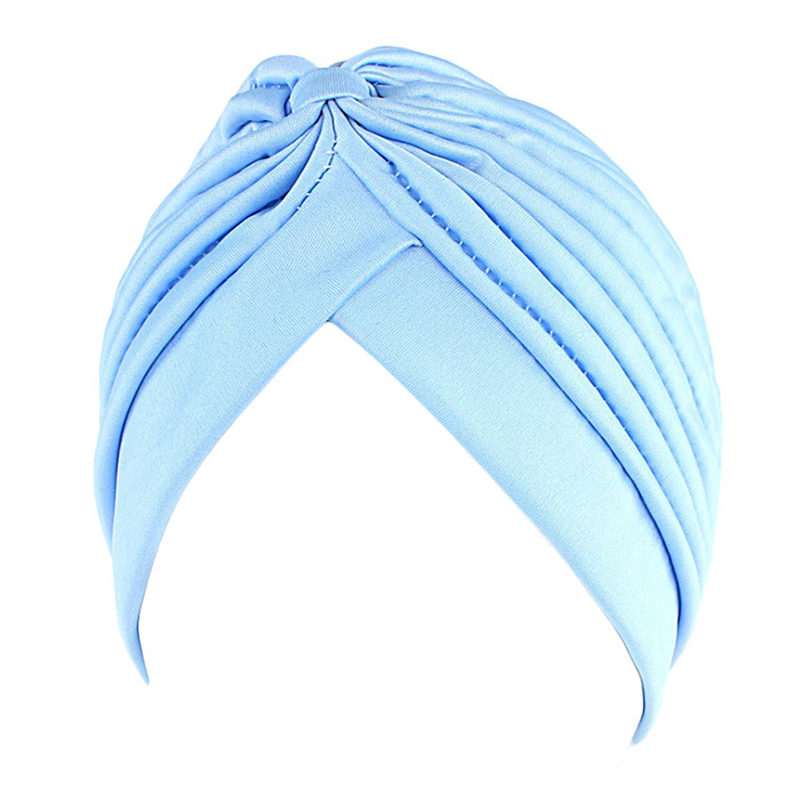 Waroomhouse Womens Turbans Hats Tied Elastic Turban Hat Cancer Chemo 4451