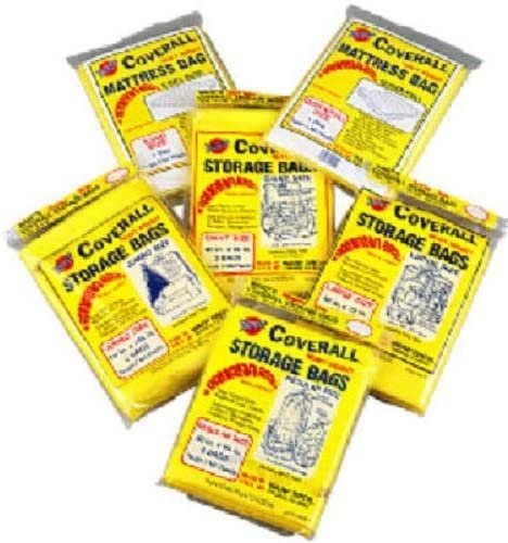 Warp Brothers CB-40 40x72 Coverall Storage Bag 4 Pack/CB-40 - Walmart.com
