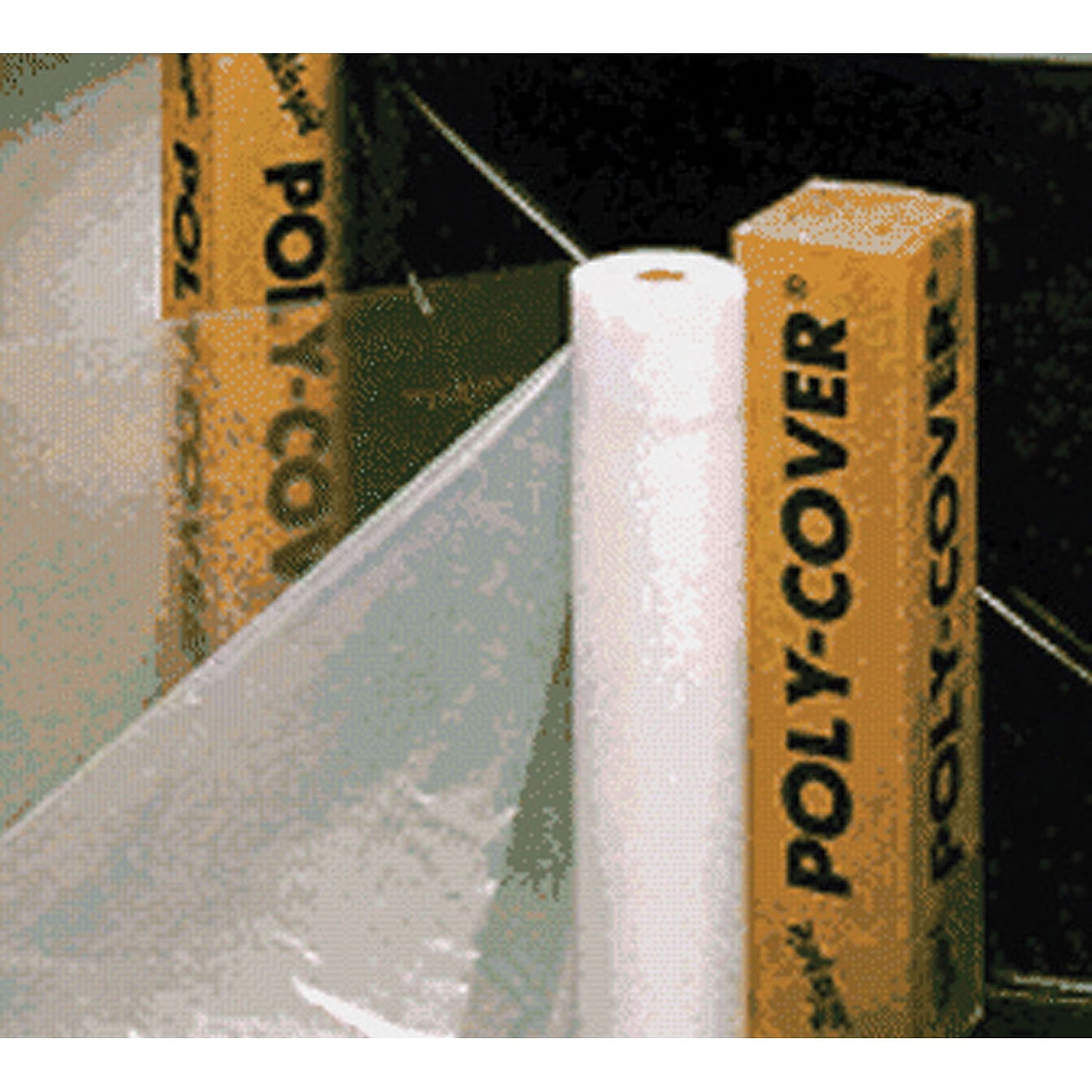 Warp Brothers Poly-Cover Plastic Sheets, 6 Mil, 20 x 100, Clear ...