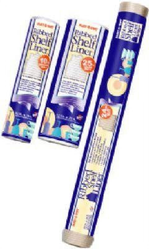 Clear Warp's Ribbed Shelf Liner, 24" W x 10ft. L, Non-Adhesive Roll ...