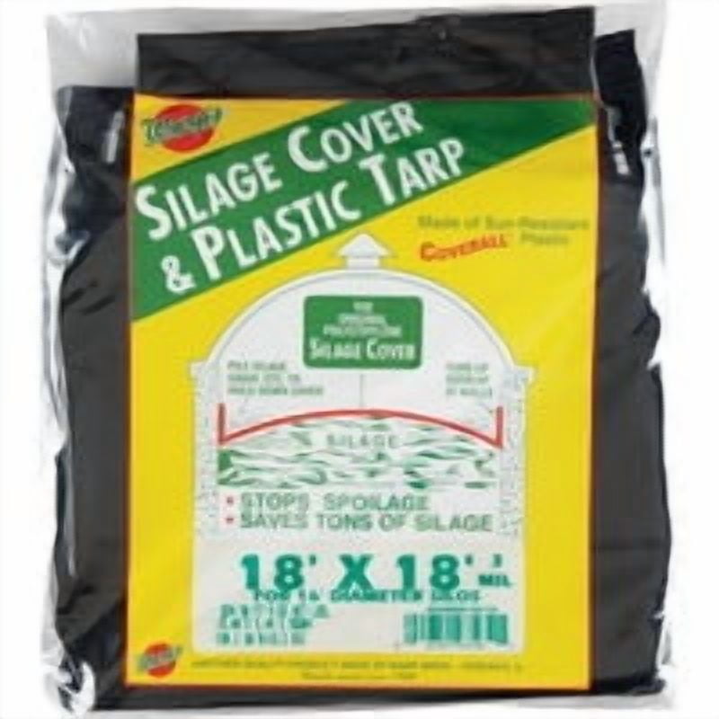 Warp Bros. Silage Cover Plastic Tarp - Reusable Heavy Duty - 1 Piece ...
