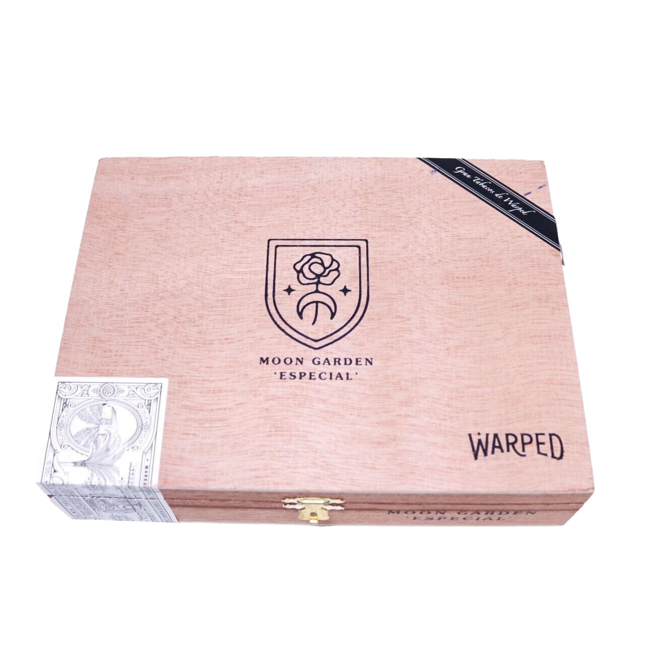 Warped Moon Garden Especial Empty Wood Cigar Box 9" x 6.75" x 2 ...