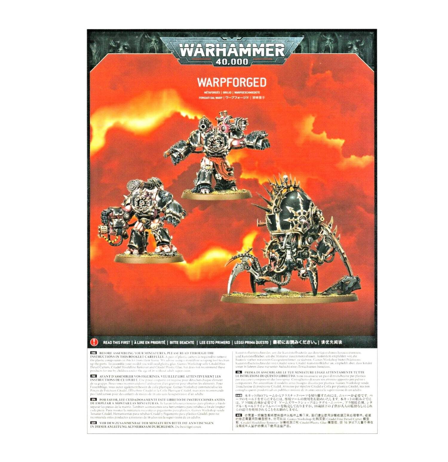 Warpforged Venomcrawler and Obliterators Chaos Space Marines 40K ...