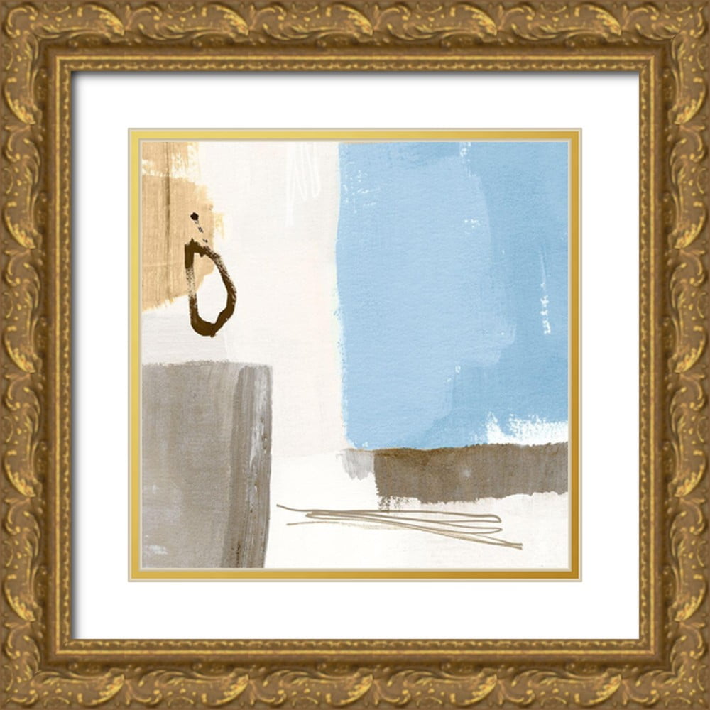 Warren, Annie 12x12 Gold Ornate Wood Framed with Double Matting Museum ...