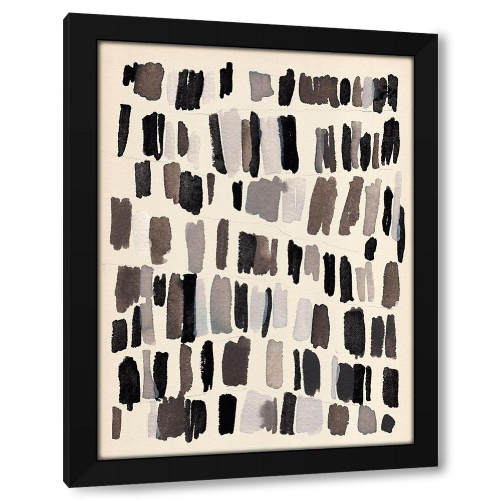 Annie Warren 12x14 Black Modern Wood Framed Wall Art Titled - Chalk and ...