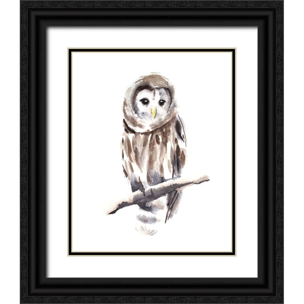 Warren, Annie 12x14 Black Ornate Wood Framed with Double Matting Museum ...