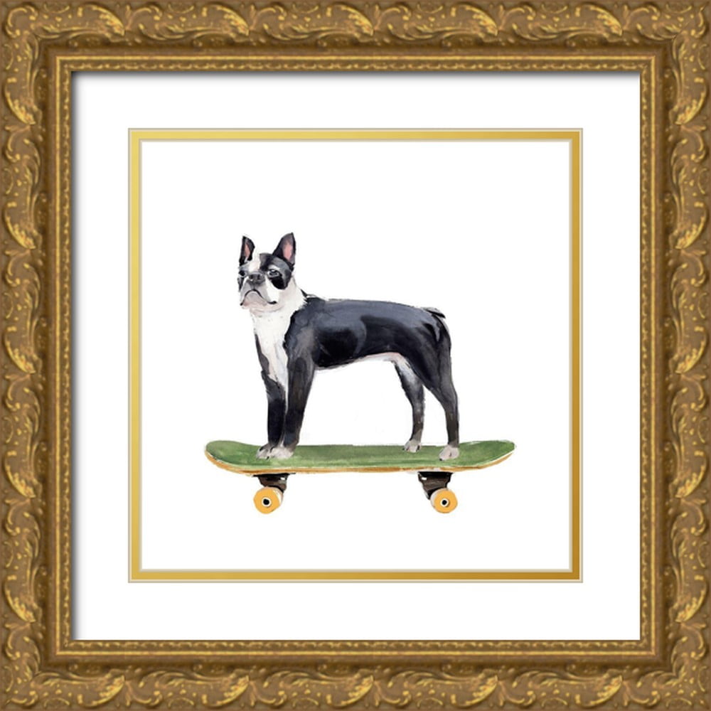 Warren, Annie 15x15 Gold Ornate Wood Framed with Double Matting Museum ...