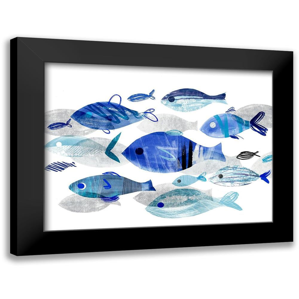 Warren, Annie 18x15 Black Modern Framed Museum Art Print Titled - Fish ...