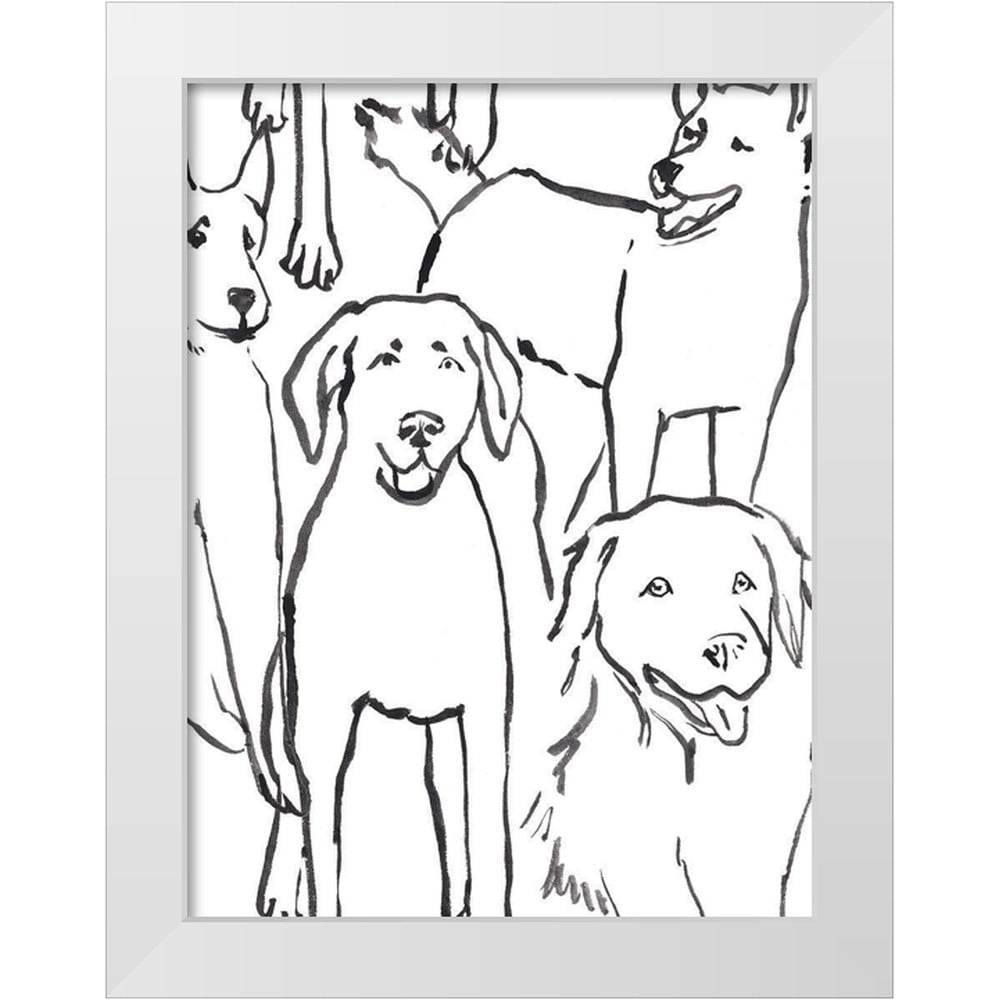 Warren, Annie 19x24 White Modern Wood Framed Museum Art Print Titled ...