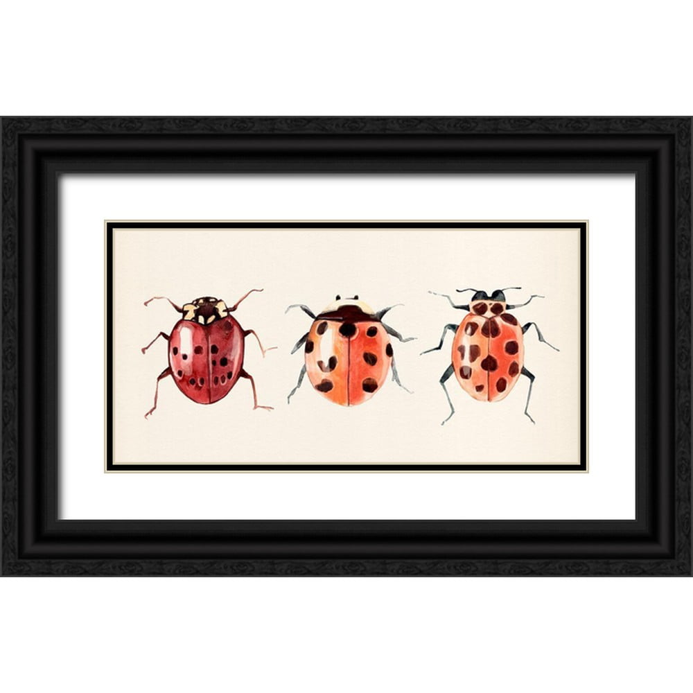 Warren, Annie 24x14 Black Ornate Wood Framed with Double Matting Museum ...