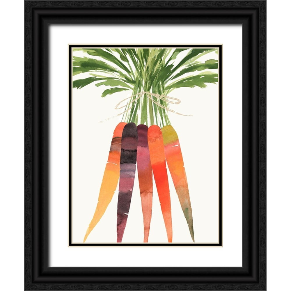 Warren, Annie 25x32 Black Ornate Wood Framed with Double Matting Museum ...