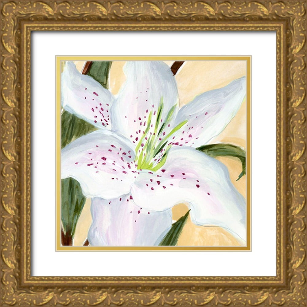 Warren, Annie 26x26 Gold Ornate Wood Framed with Double Matting Museum ...