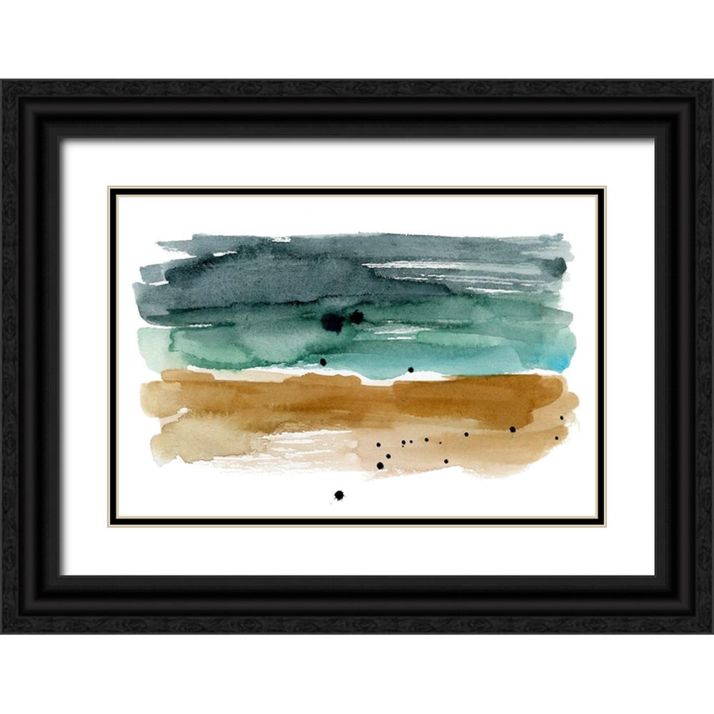 Warren, Annie 32x23 Black Ornate Wood Framed with Double Matting Museum ...