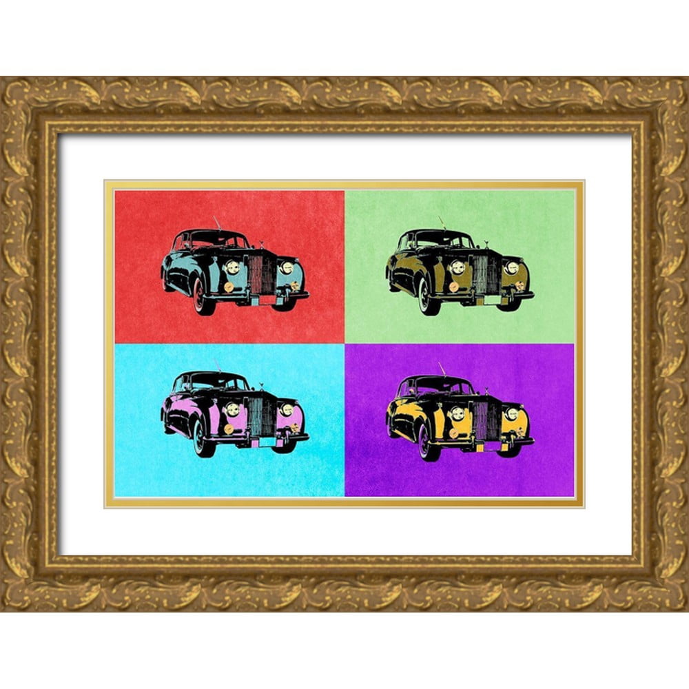 Warren, Annie 32x23 Gold Ornate Wood Framed with Double Matting Museum ...