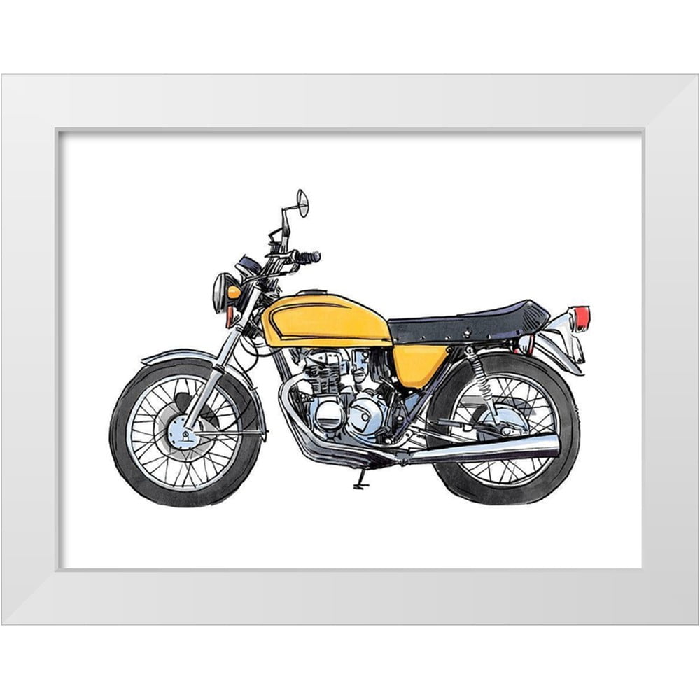 Warren, Annie 32x25 White Modern Wood Framed Museum Art Print Titled ...