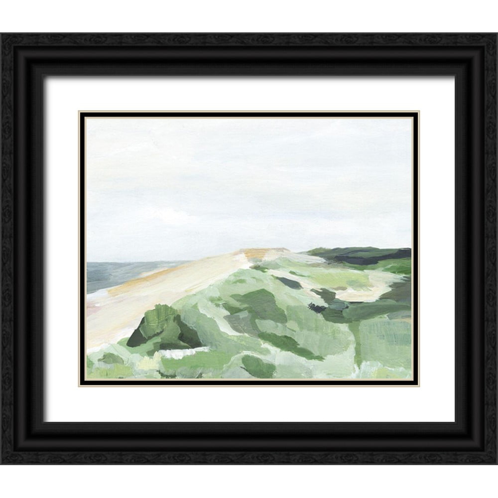Warren, Annie 32x26 Black Ornate Wood Framed with Double Matting Museum ...