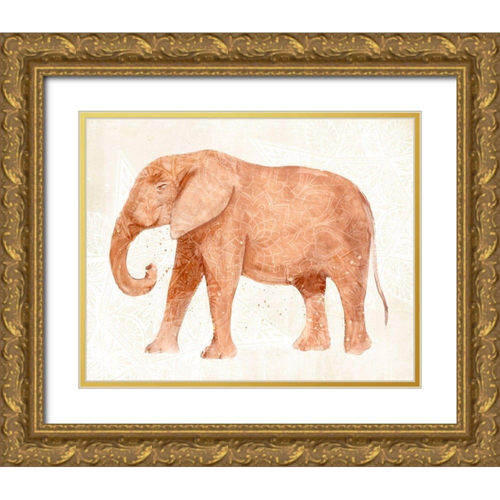 Warren, Annie 32x26 Gold Ornate Wood Framed with Double Matting Museum ...