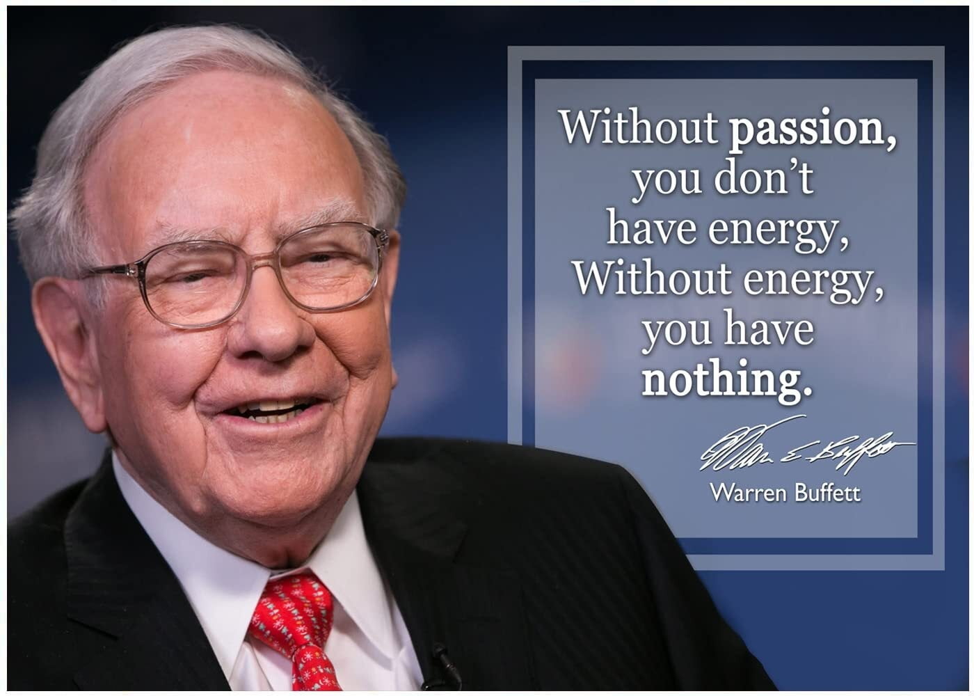 Warren Buffett Motivational Poster Inspirational Quote Posters ...
