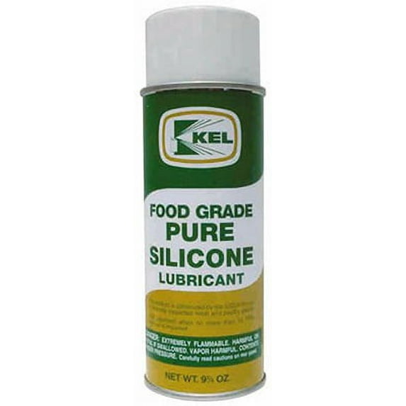 Warren Distribution KEL57100 Food-Grade Pure Silicone Lubricant, 9.75 ...