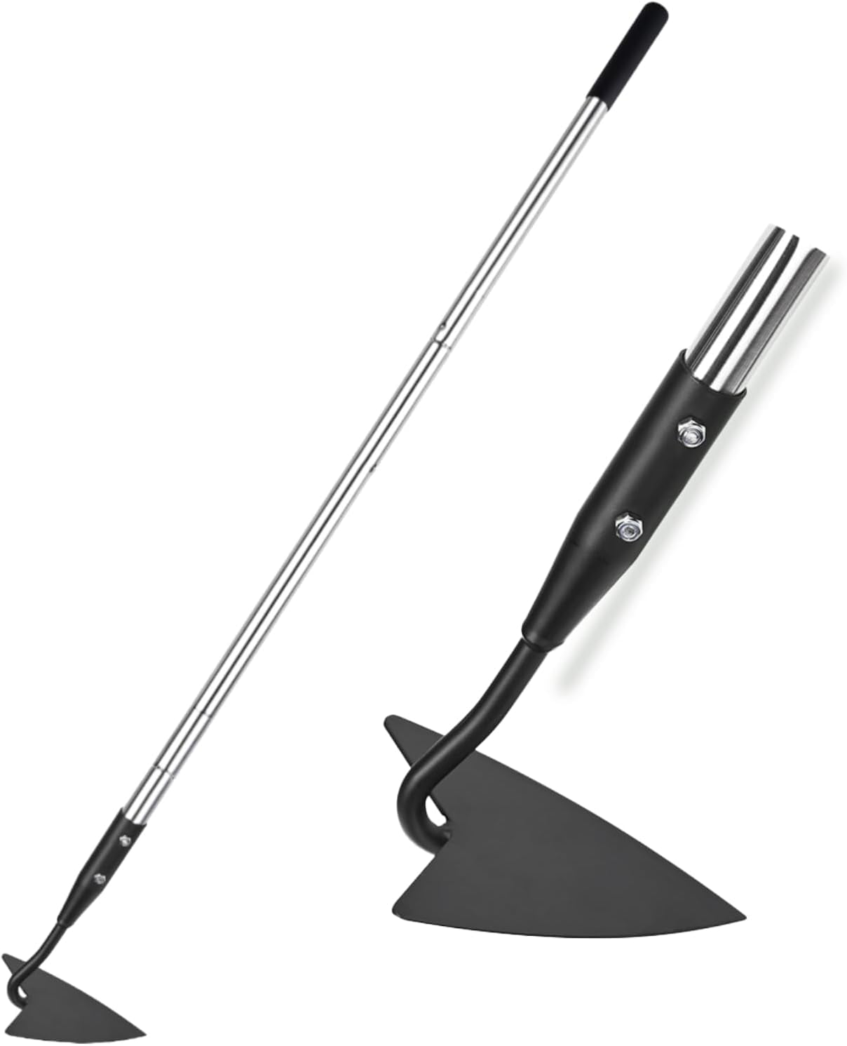 Warren Hoe, Carbon Steel Triangle Garden Hoe with Stainless Steel 57 ...