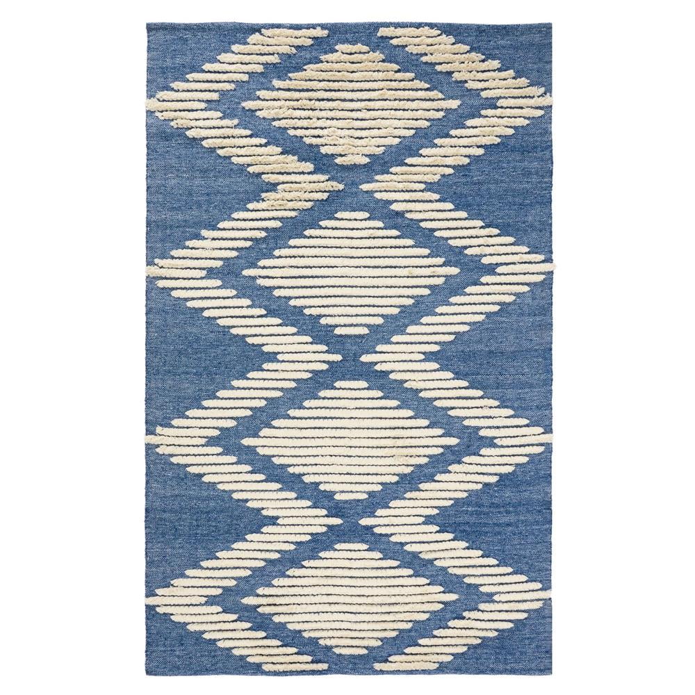Warren Indoor Outdoor Stellar Blue Accent Rug by Kosas Home - Walmart.com