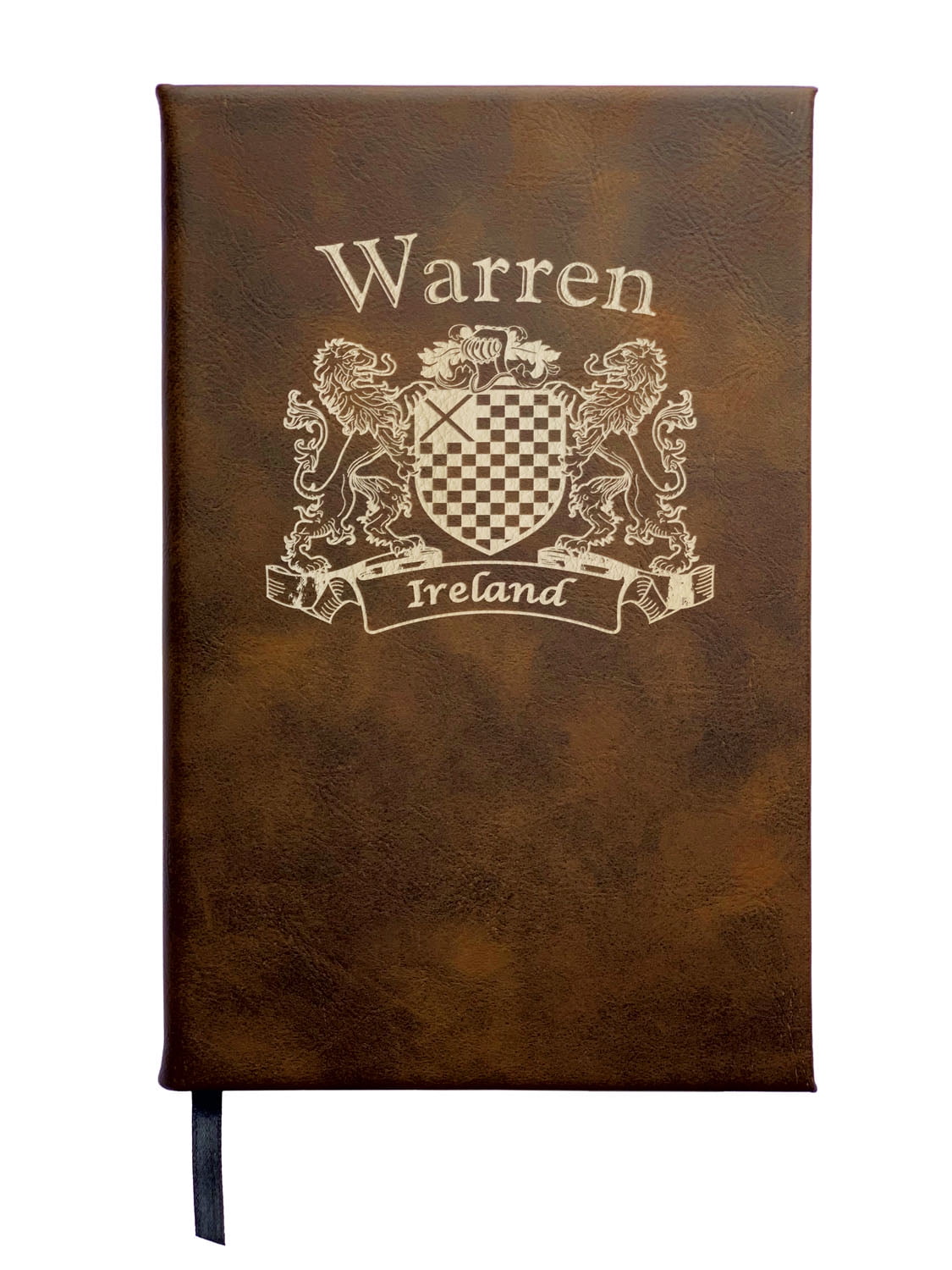 Warren Irish Coat of Arms Leather Journal - Walmart.com