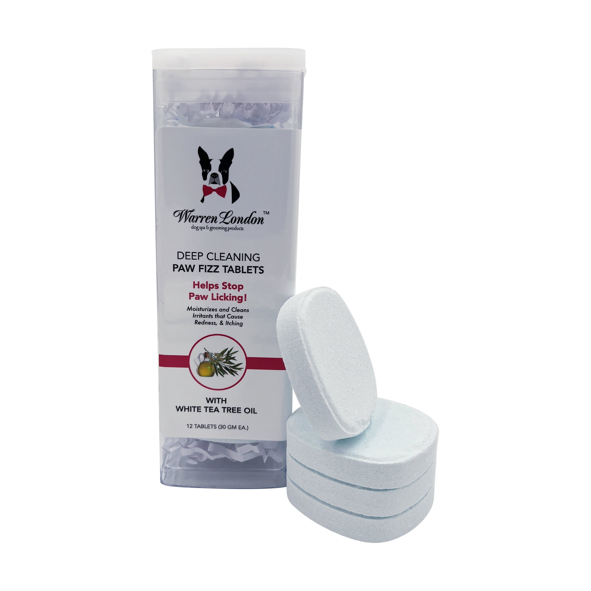 Warren London Deep Cleaning Paw Soak For Dogs - Soothing Itchy Paw ...