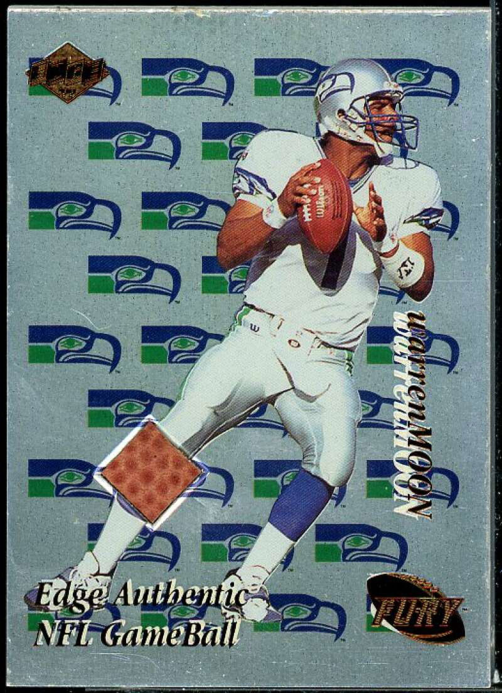 Warren Moon Card 1999 Collector's Edge Fury Game Ball #WM - Walmart.com