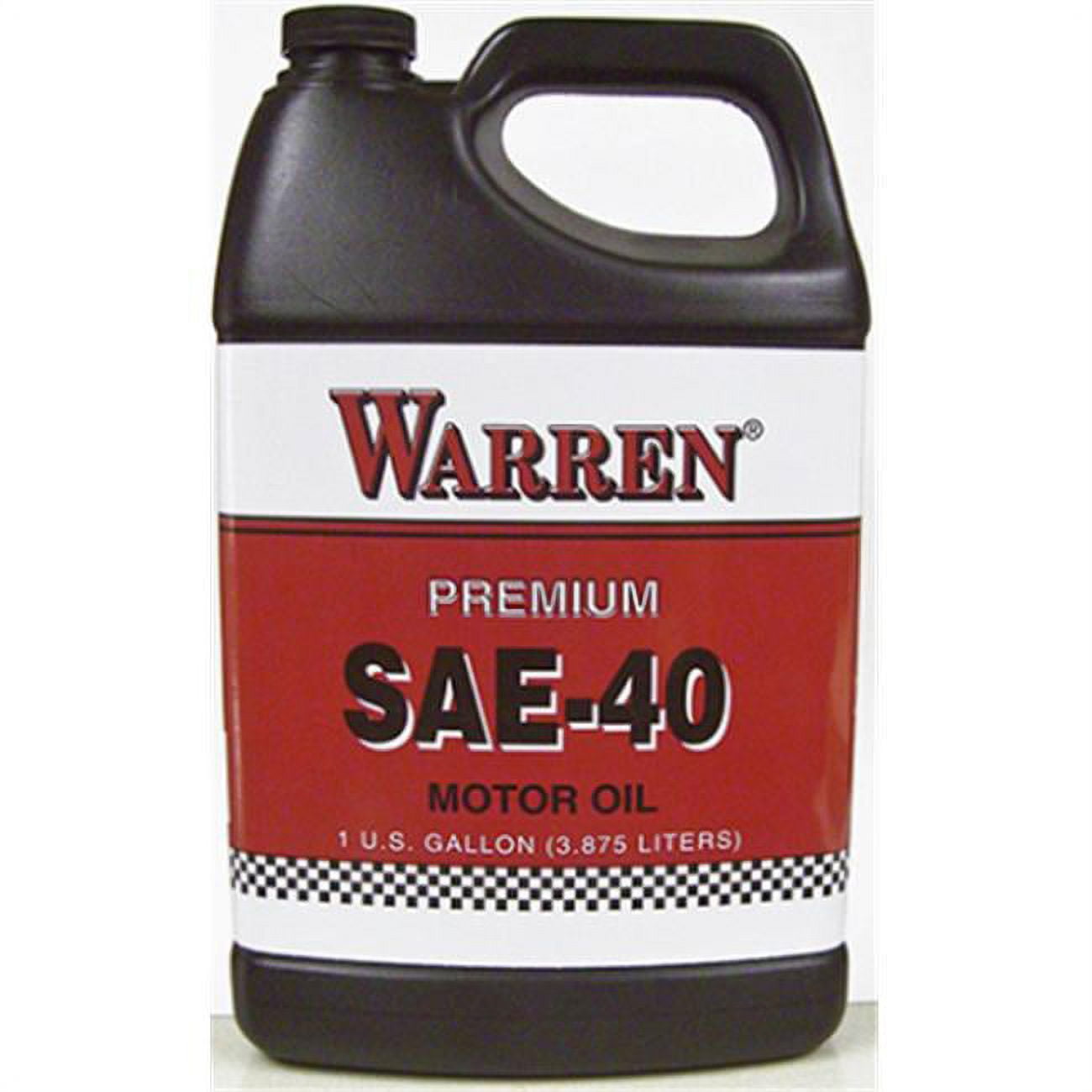 Warren Oil WAR406 1 gal SAE-40 Premium Motor Oil - Walmart.com