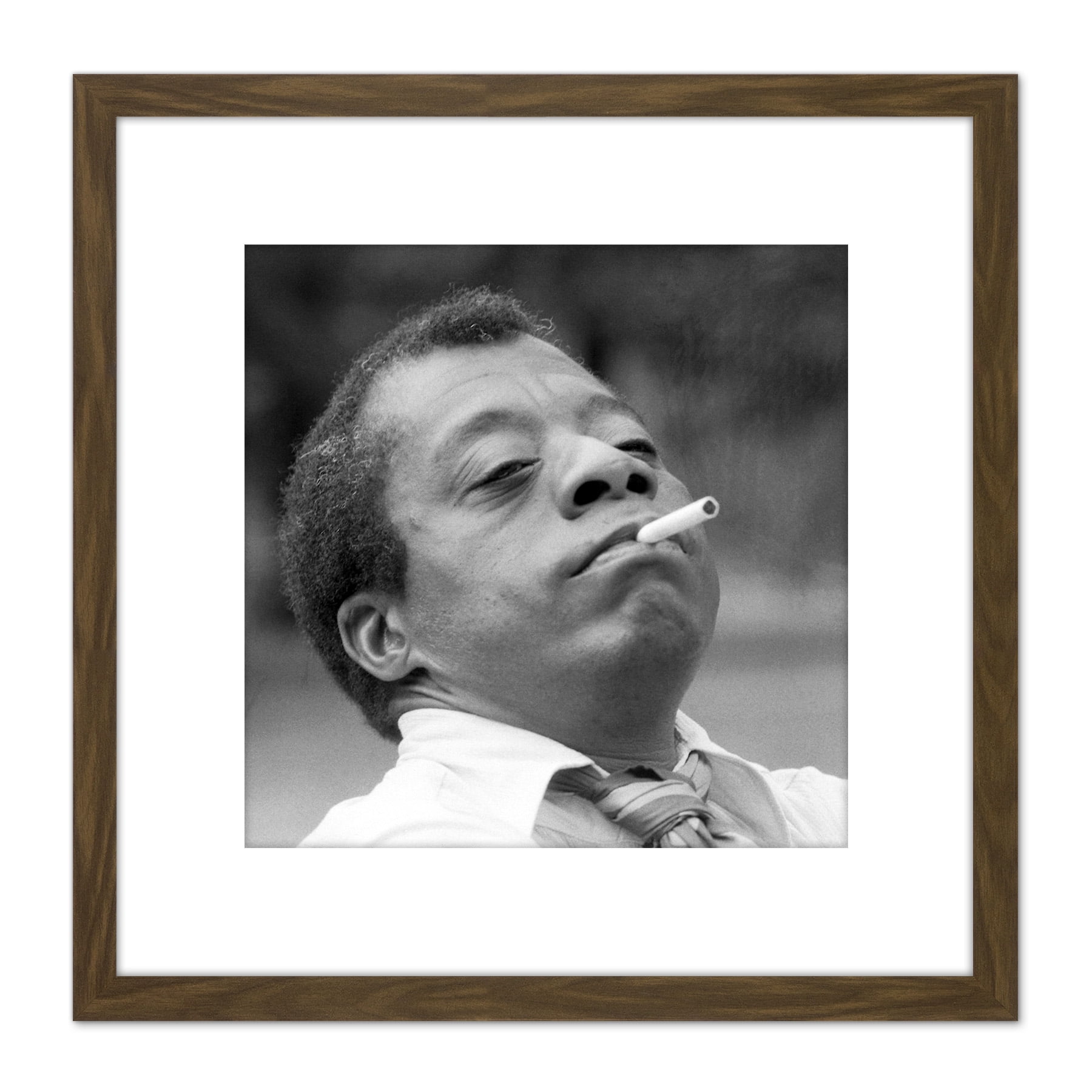 Warren Portrait Writer Activist James Baldwin Photo 8X8 Inch Square ...