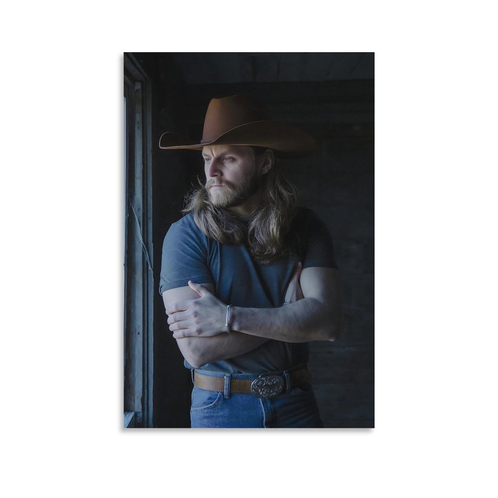 Warren Zeiders Black And White Art Photos Country Singer Art Poster ...