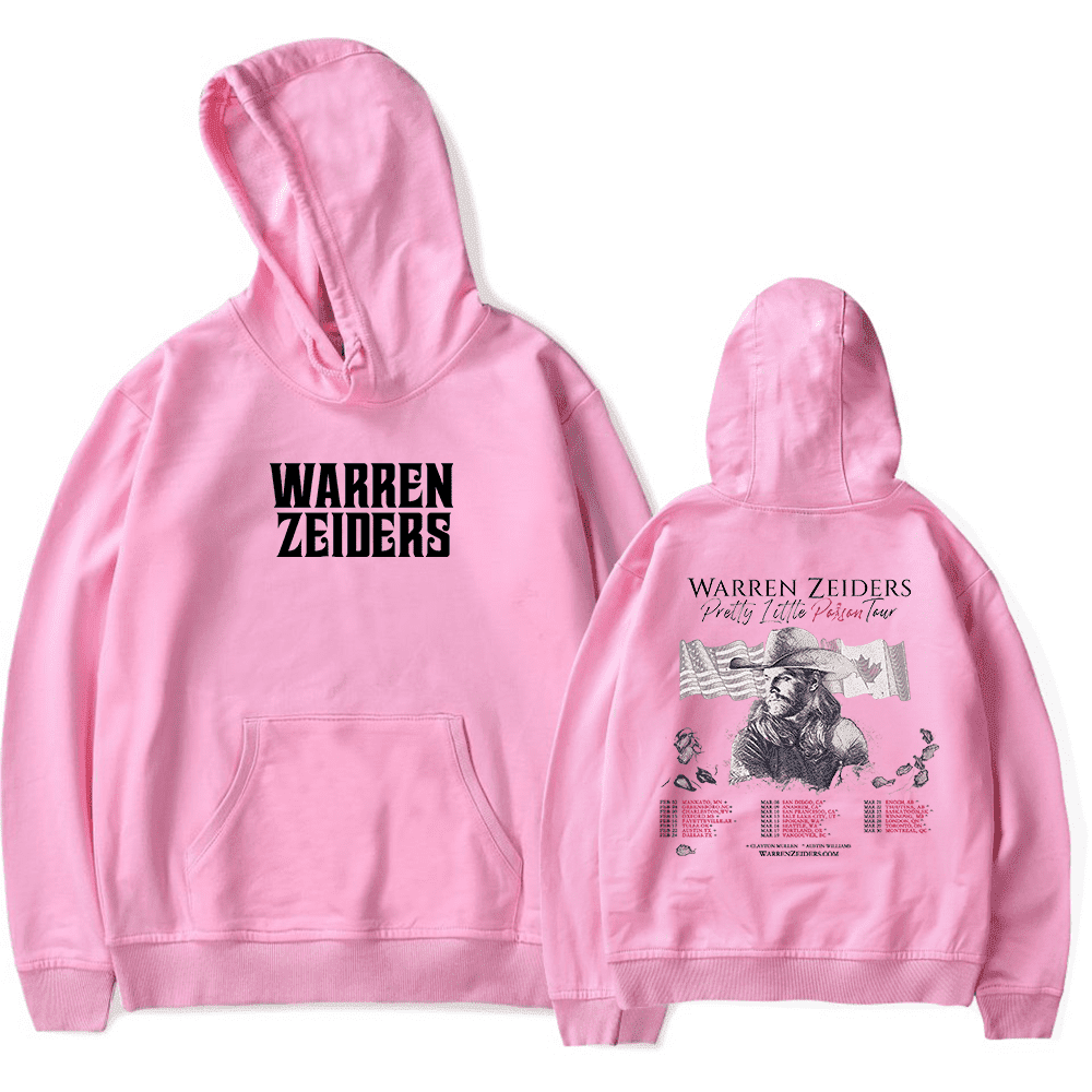 Warren Zeiders Merch Pretty Little Poison Tour Hoodie Fashion Cool ...