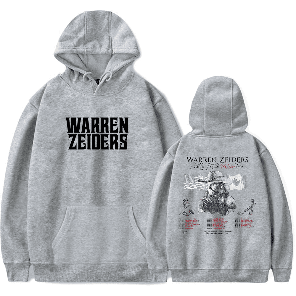 Warren Zeiders Merch Pretty Little Poison Tour Hoodie Fashion Cool ...