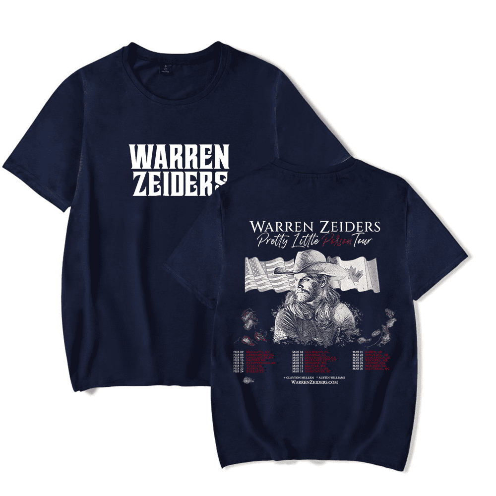 Warren Zeiders Merch Pretty Little Poison Tour T-shirt Short Sleeve ...