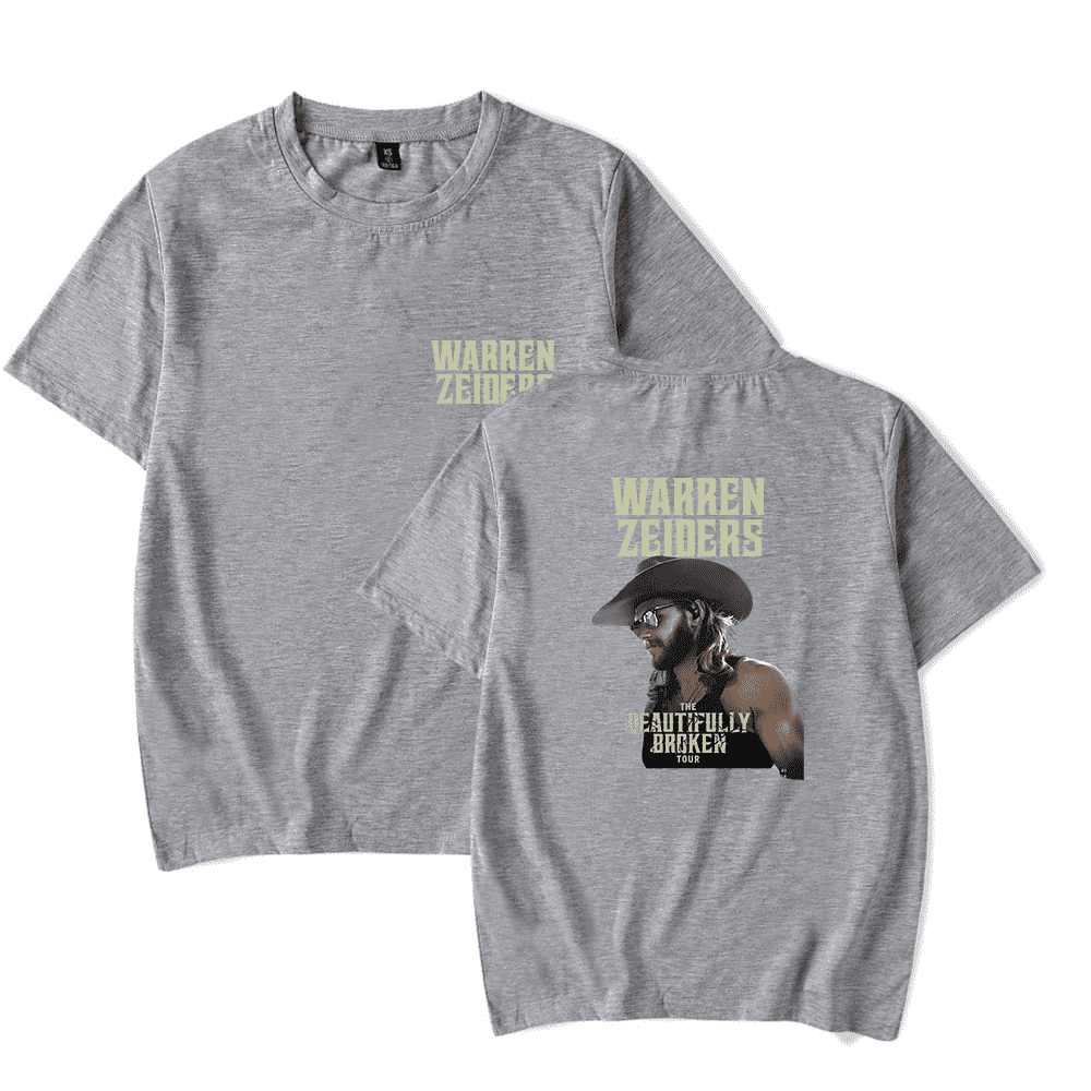 Warren Zeiders Merch The Beautifully Broken Tour T-shirt Short Sleeve ...
