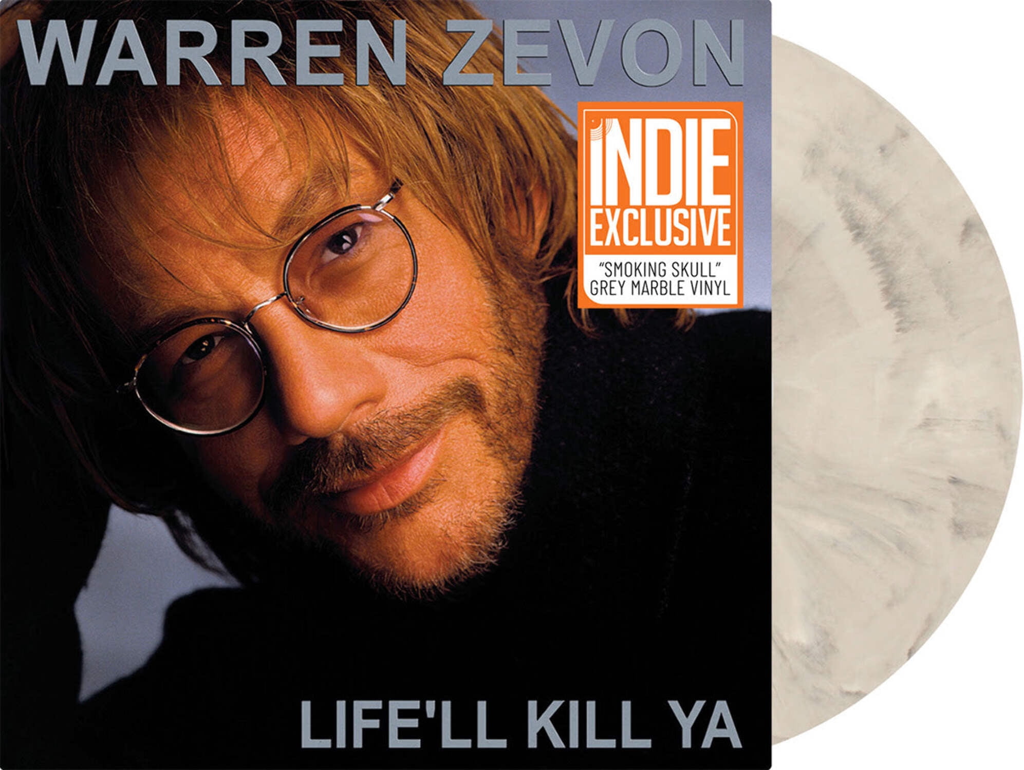 Warren Zevon- Life'll Kill Ya (RSD Essential Smoking Skull Vinyl ...