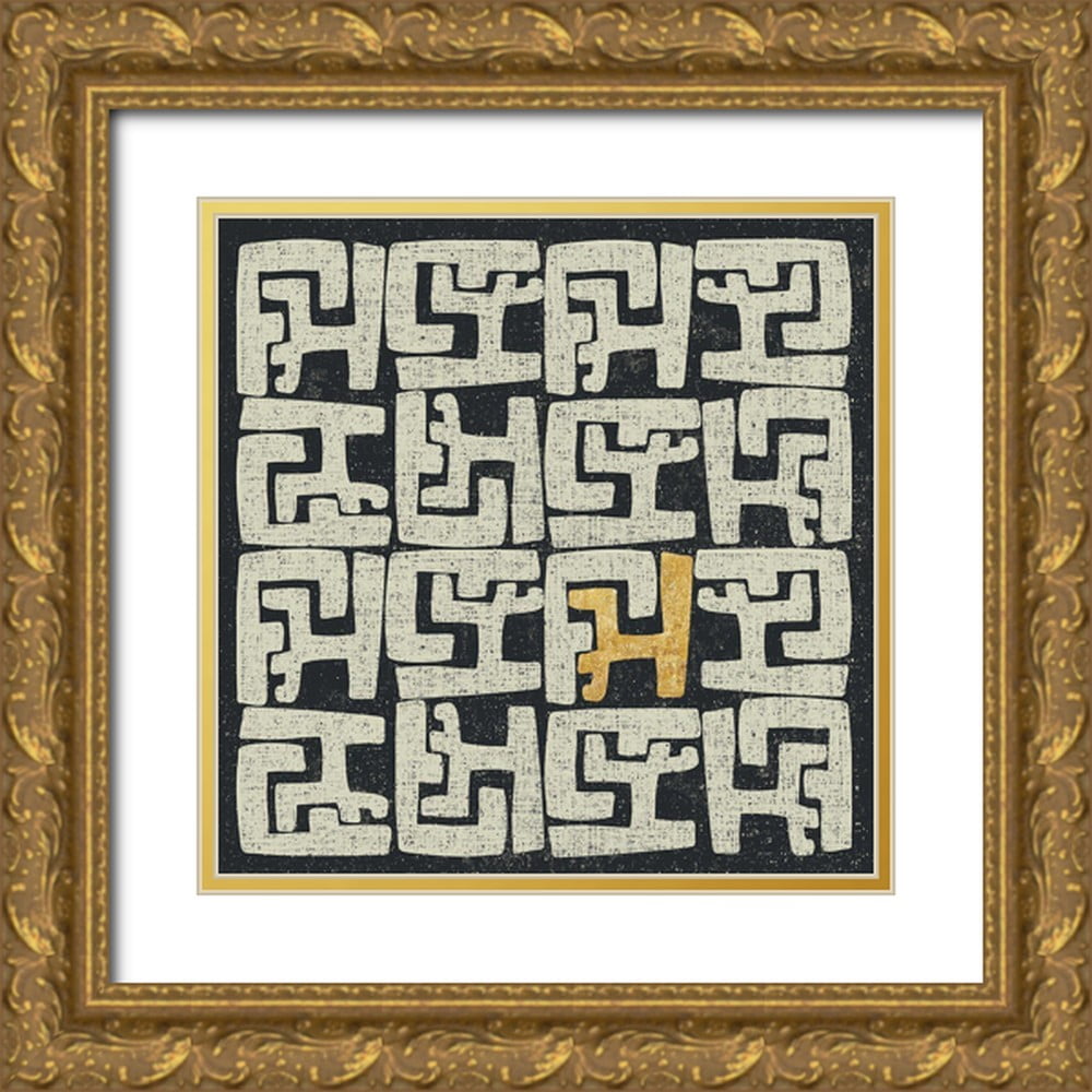Warrick, Cheryl 12x12 Gold Ornate Wood Framed with Double Matting ...