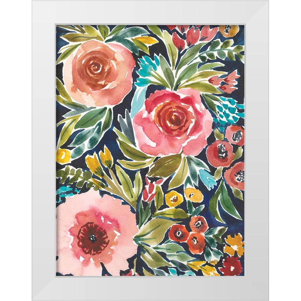 Warrick, Cheryl 12x14 White Modern Wood Framed Museum Art Print Titled ...