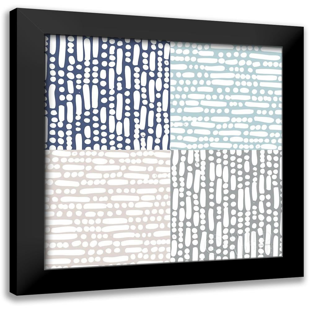 Warrick, Cheryl 15x15 Black Modern Framed Museum Art Print Titled ...
