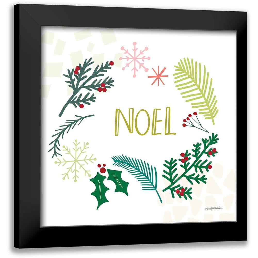 Warrick, Cheryl 15x15 Black Modern Framed Museum Art Print Titled ...