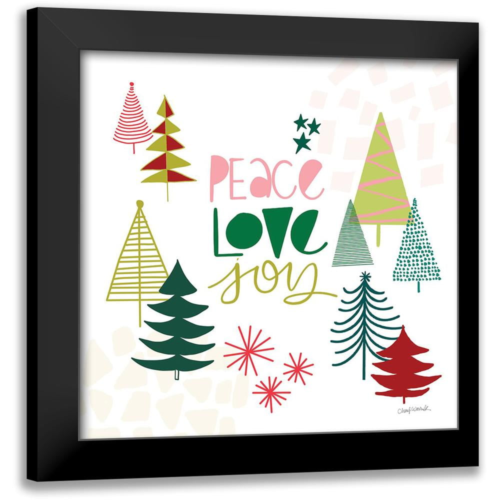 Warrick, Cheryl 15x15 Black Modern Framed Museum Art Print Titled ...