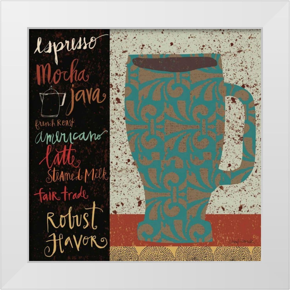Warrick, Cheryl 15x15 White Modern Wood Framed Museum Art Print Titled ...