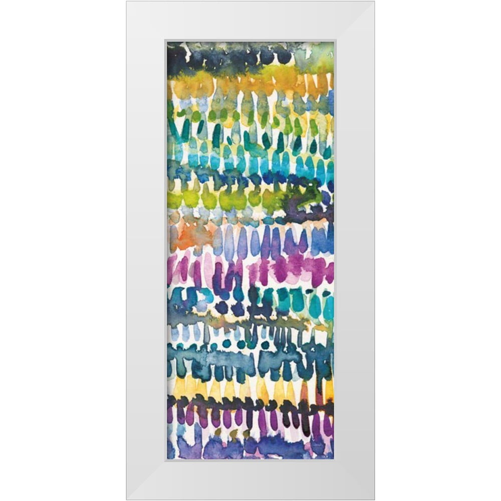 Warrick, Cheryl 15x32 White Modern Wood Framed Museum Art Print Titled ...