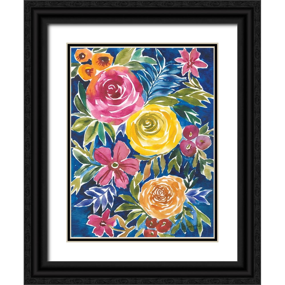 Warrick, Cheryl 19x24 Black Ornate Wood Framed with Double Matting ...